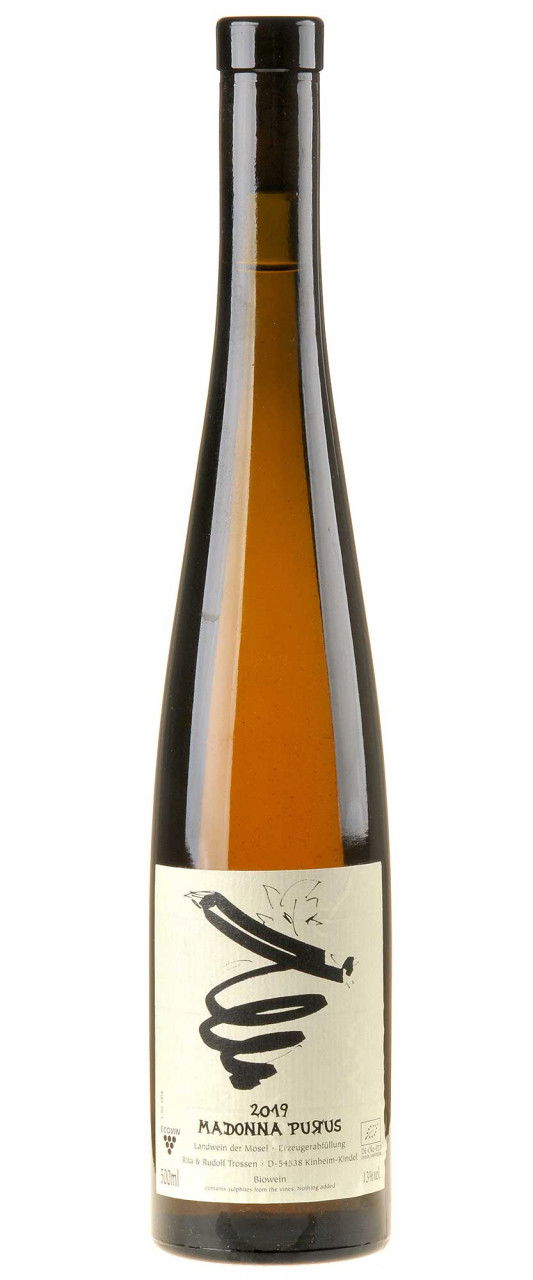 Rita & Rudolf Trossen Madonna Purus Riesling mit Restsüße Bio 2019 0,5l ...